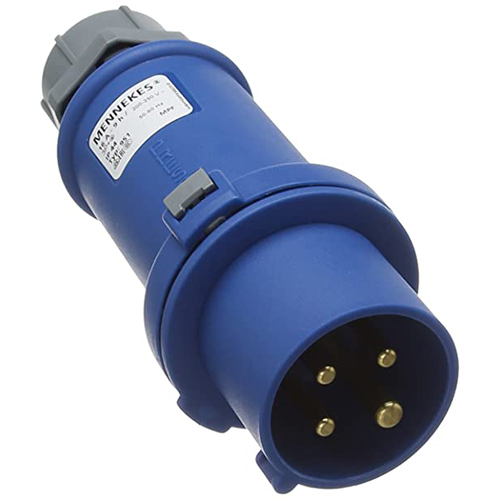 ENCHUFE AZUL 6H 16A 2P+T 200-250V IP44 MENNEKES – Ferretería DINOVA