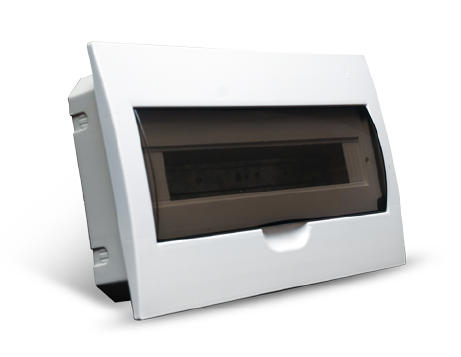 TABLERO DE DISTRIBUCION ELEC.PVC 12 POLOS KBA – Ferretería DINOVA