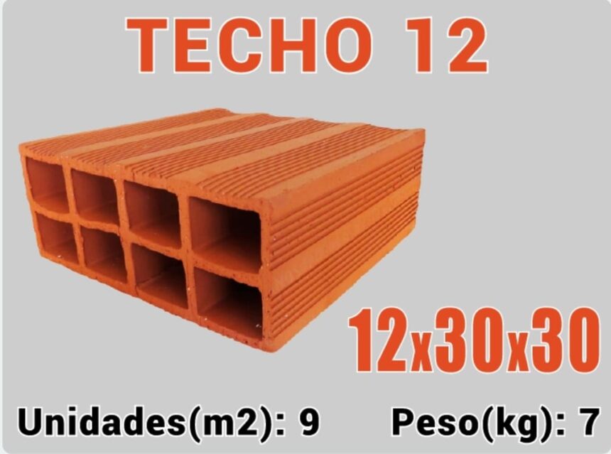 LADRILLO TECHO 12 x 30 x 30 RAYADO LAD. PERUANOS – Ferretería DINOVA