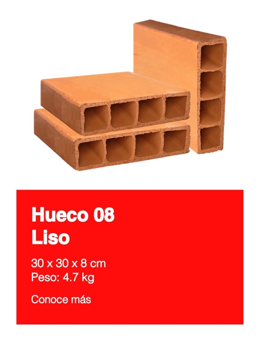 LADRILLO TECHO 8 x 30 x 30 RAYADO ITAL – Ferretería DINOVA