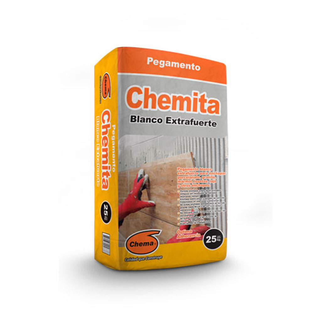 Pegamento Blanco Extrafuerte X 25 Kg Chemita Ferretería Dinova