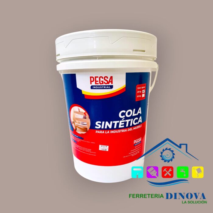 COLA SINTETICA CLASICA X BALDE 20 KG PEGSA – Ferretería DINOVA
